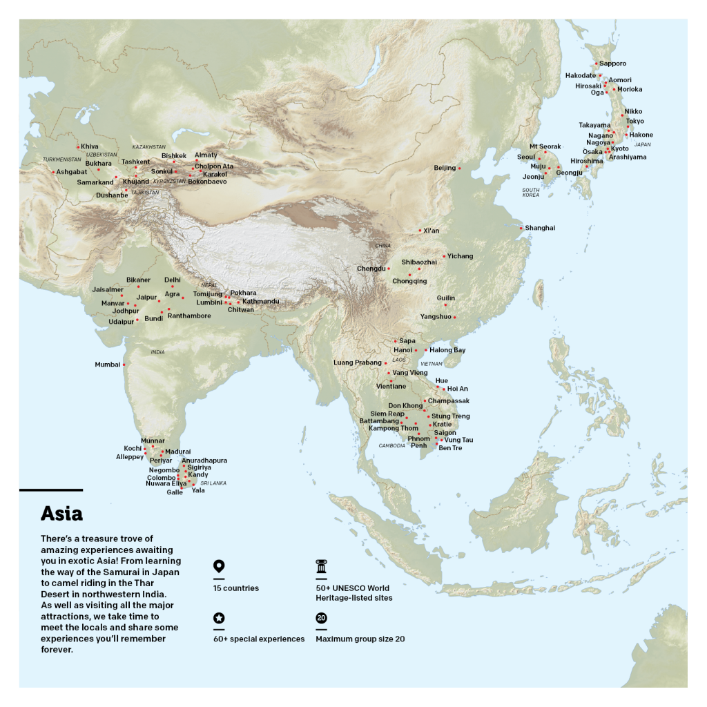 Asia Tours | Bunnik Tours